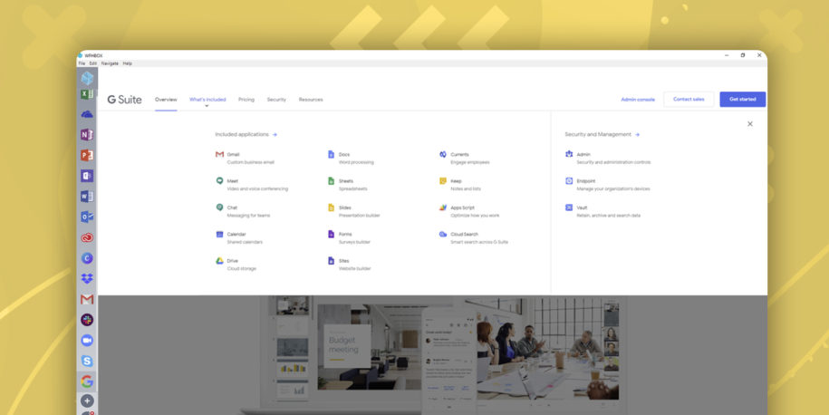 What is included in the G Suite? - Focos