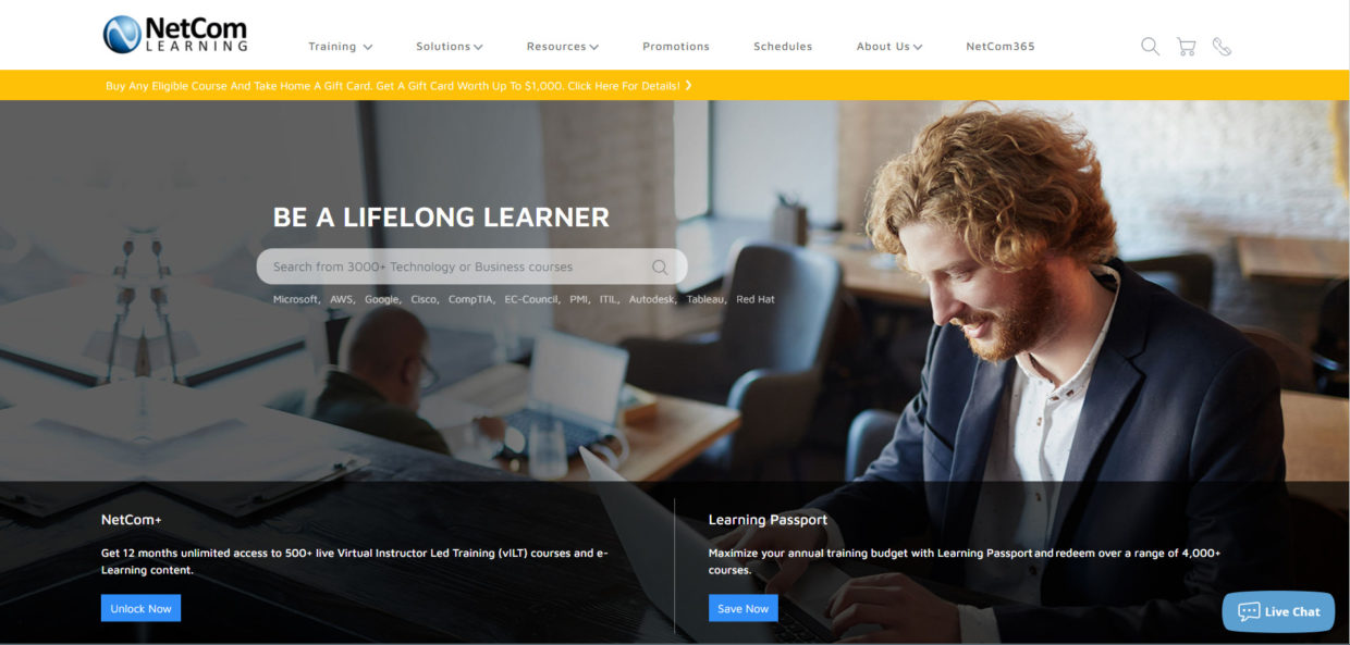 NETCOM LEARNING Spotlight and Review - Focos